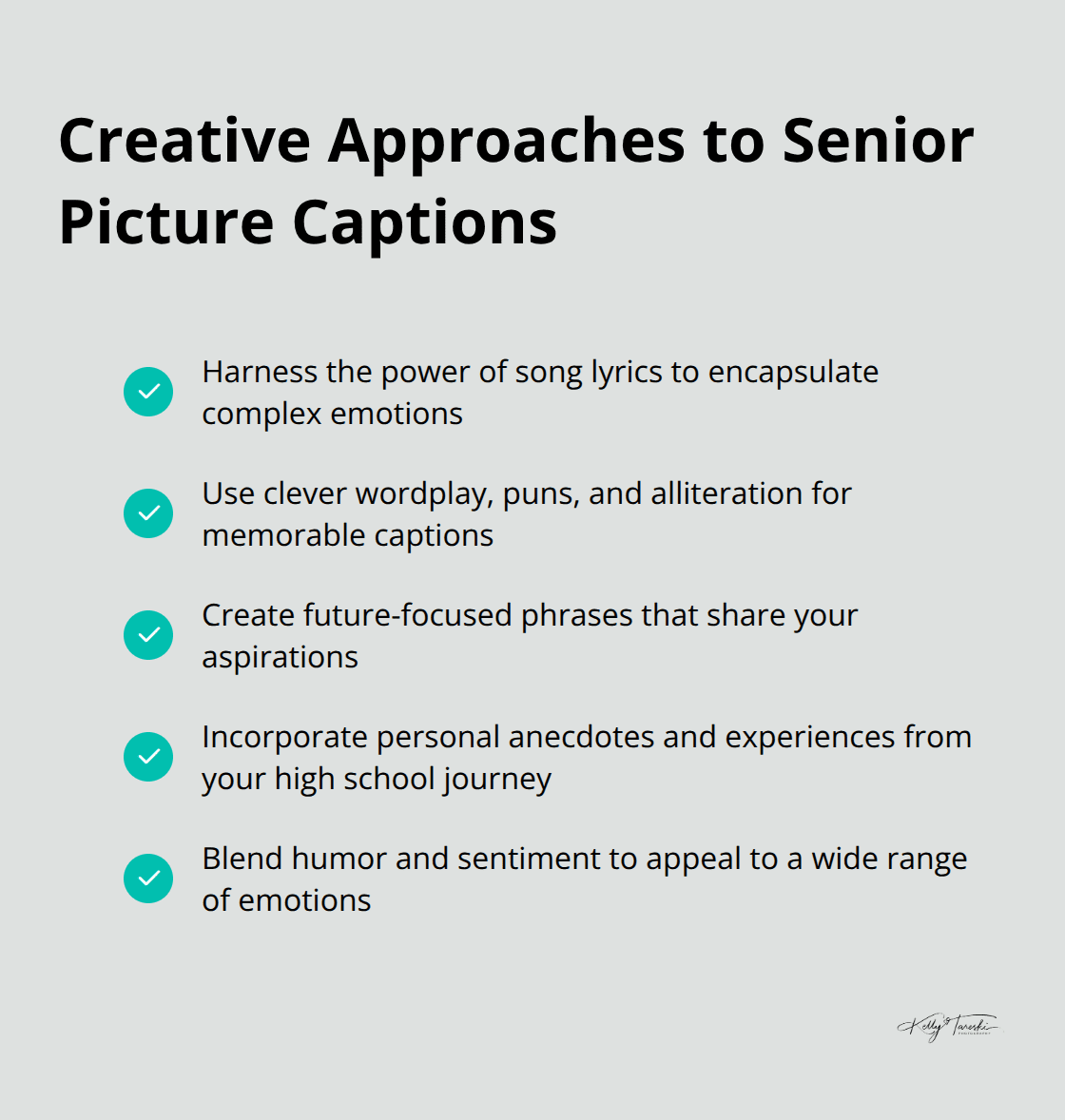 How to Create Captivating Captions for Senior Pictures