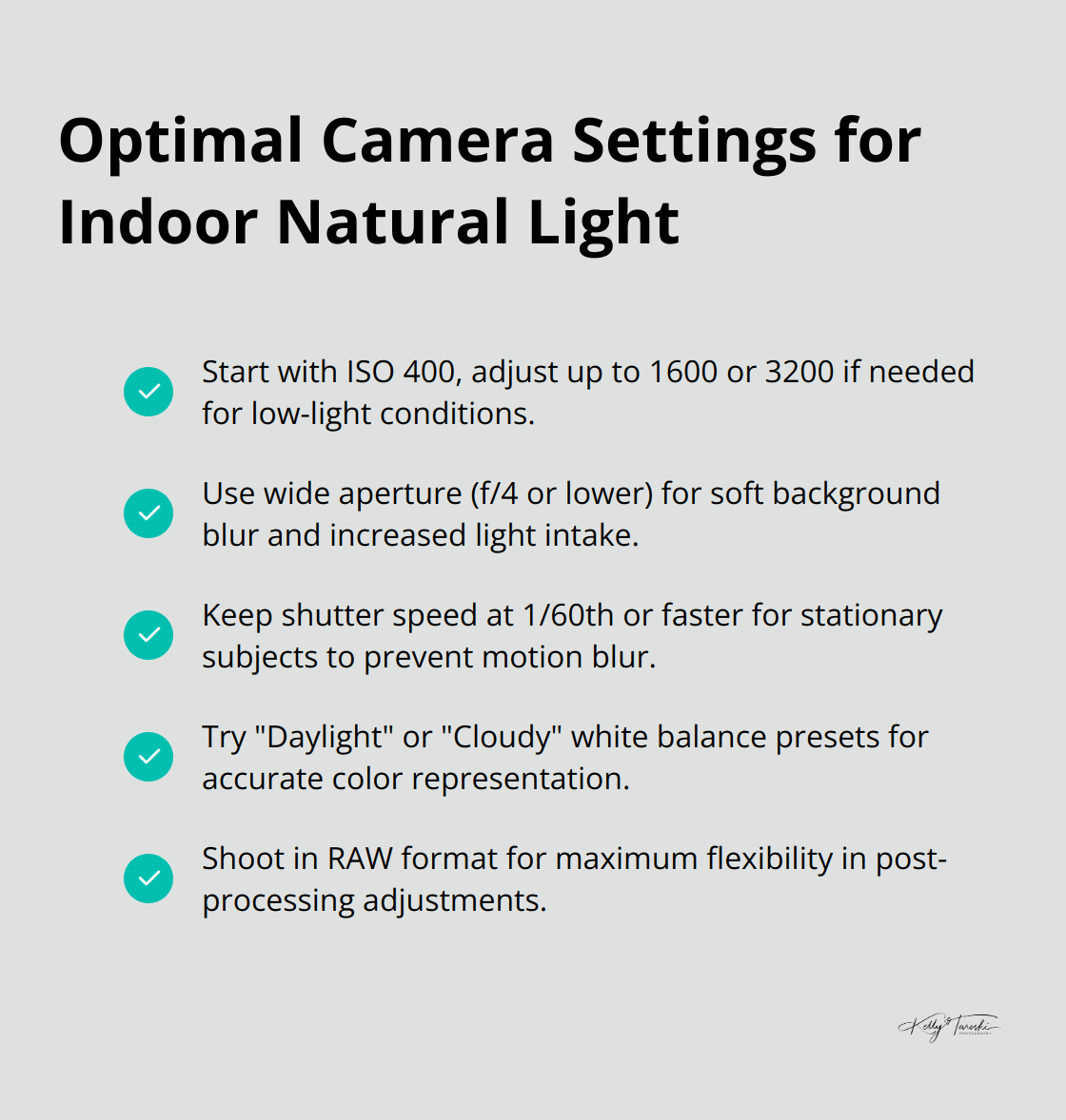How to Capture Soft, Natural Light Indoors